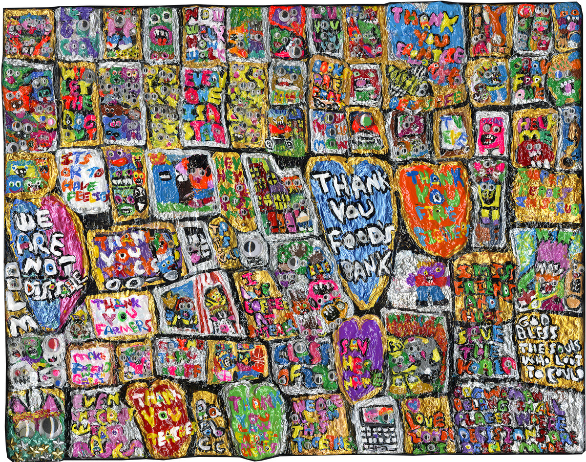 Ashlea Karkula, "Thank You Foods Bank" – Interact Gallery