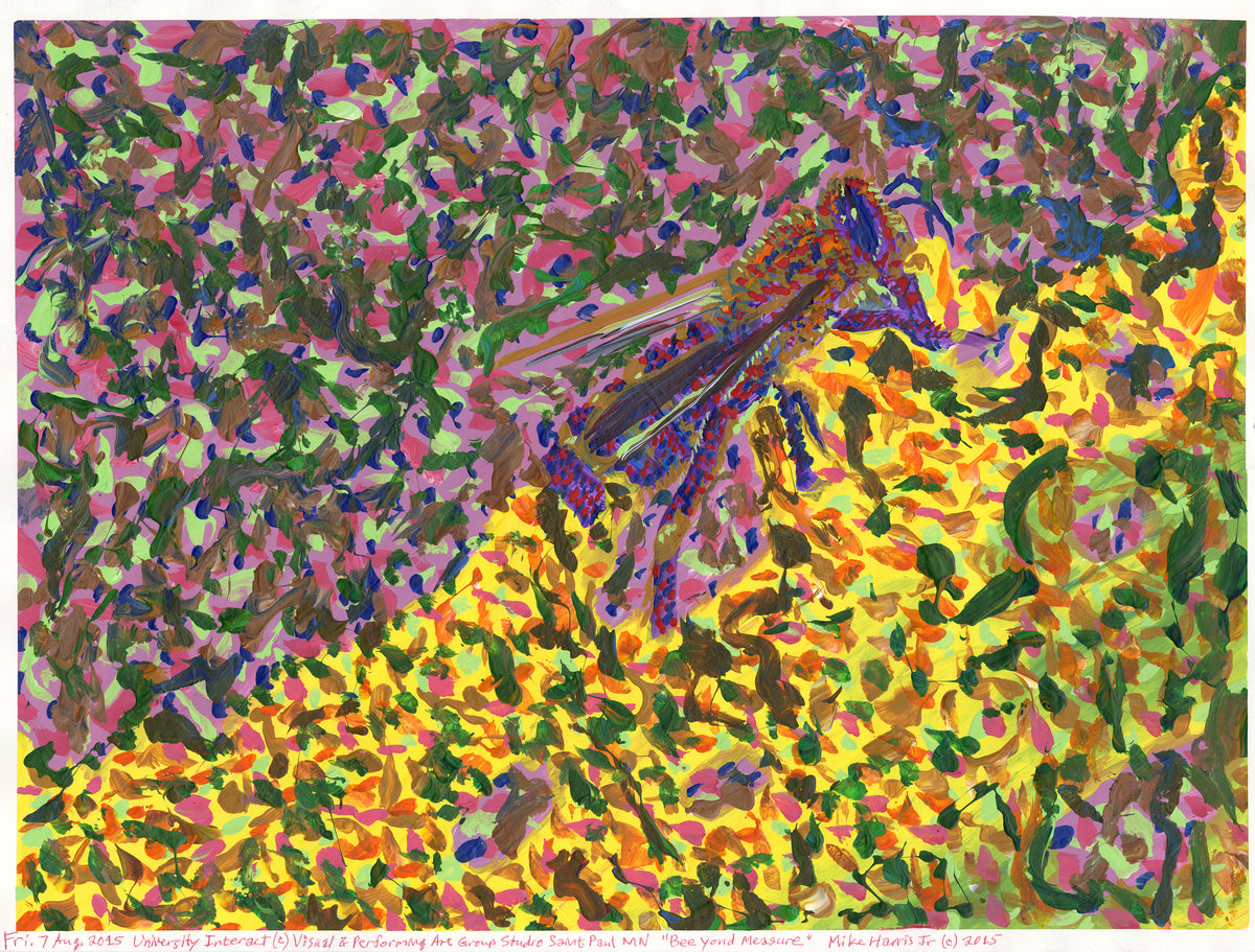 Mike Harris Jr. "Bee-yond Measure" – Interact Gallery