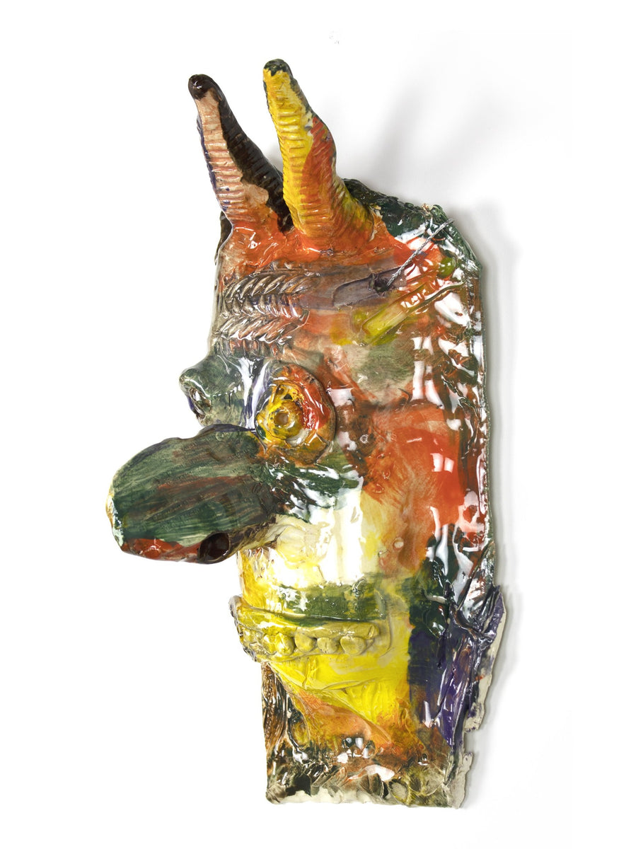 Bill Crane, Untitled (Horned Mask) – Interact Gallery