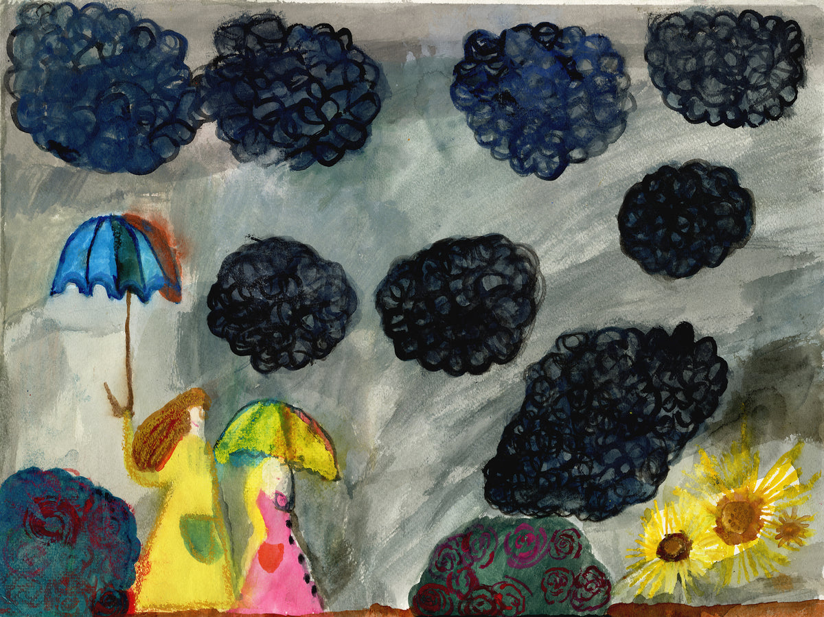 Evita Newman, Untitled (Rain Clouds) – Interact Gallery