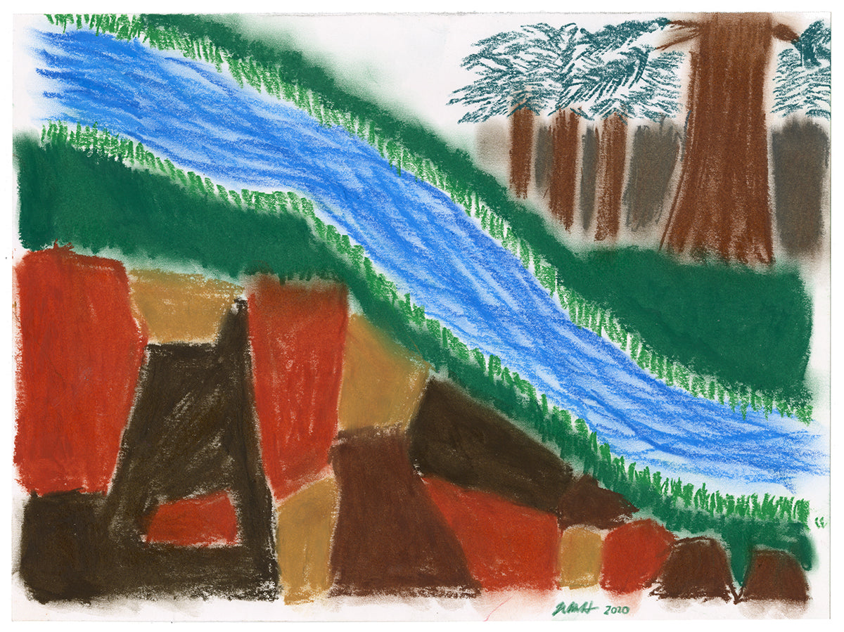 Nicole Herman, "River in a Pine Forest" – Interact Gallery