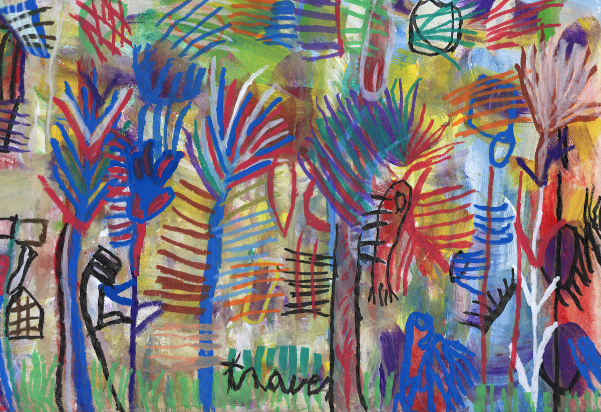 Timothy Traver, "Monkey Going Up the Tree and a Bug Going Up the Tree ...